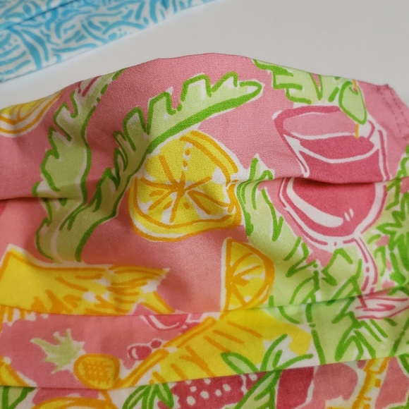 Handmade | Accessories | Set Of 2 Adult Designer Fabric Face Masks ...